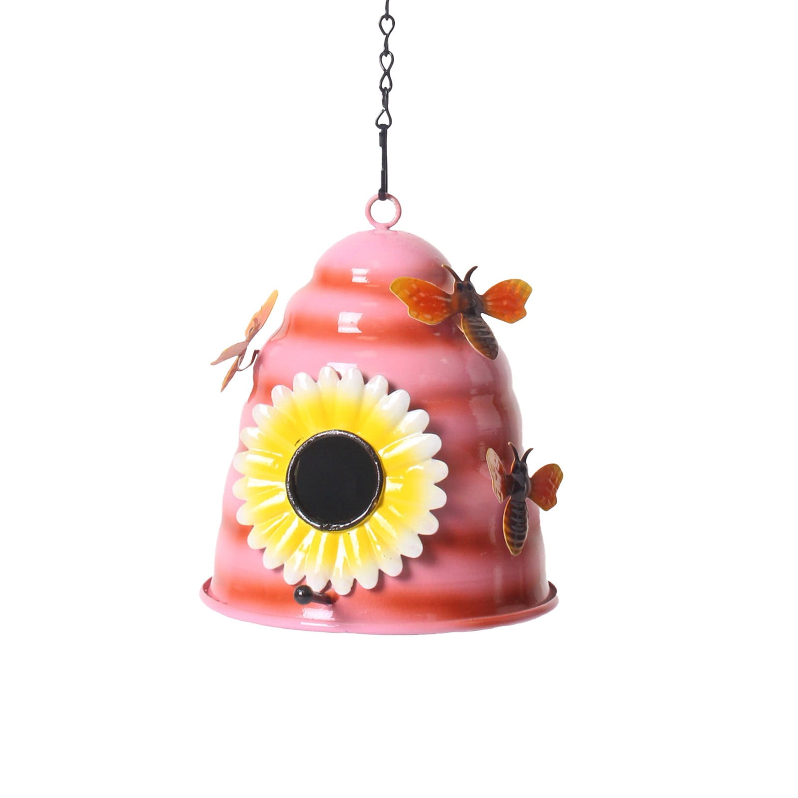Bird Houses for Outside Iron Decorative Hanging Birdhouses Outdoor ...