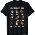Bird How To Identify Birds Birds Lovers Watching T-Shirt - Walmart.com
