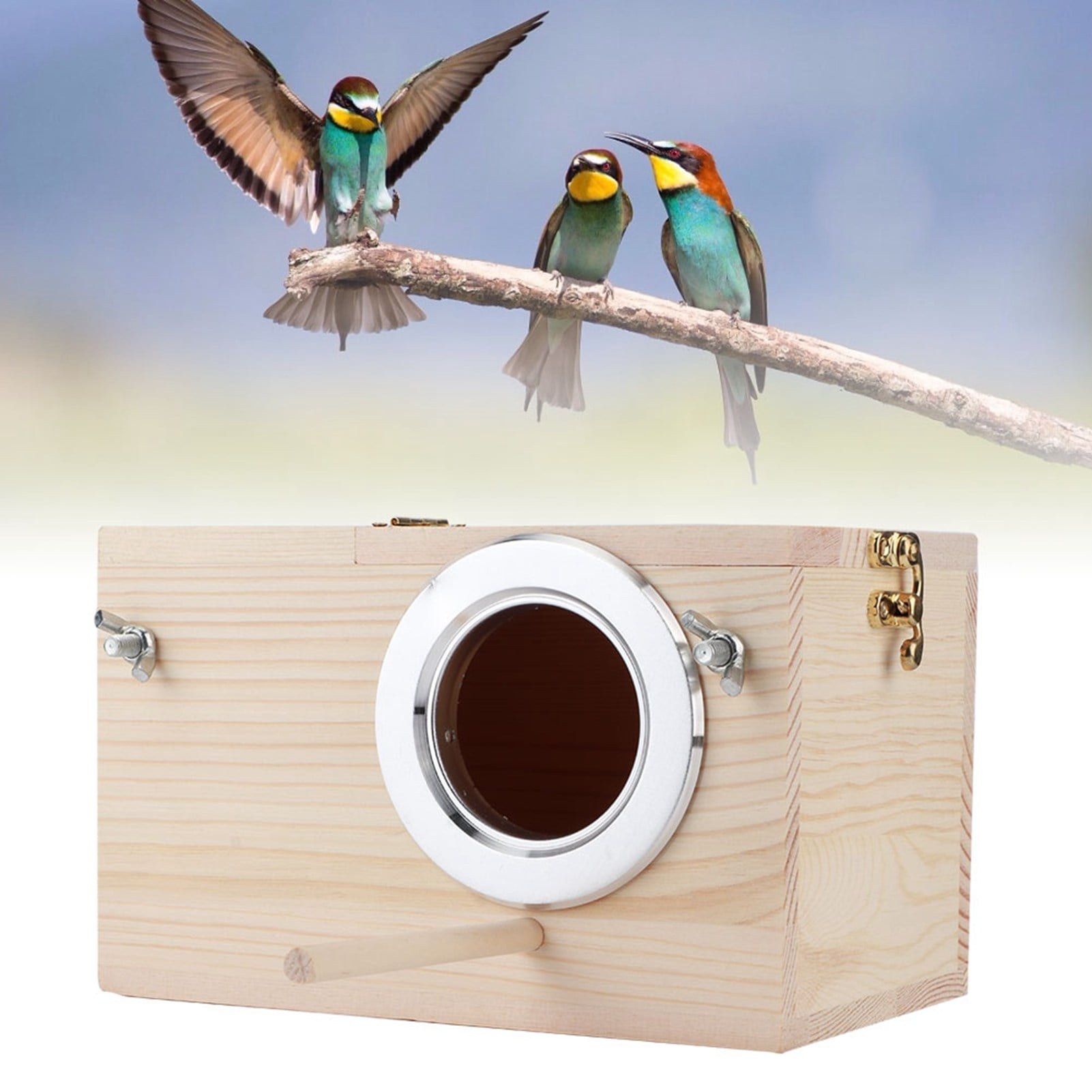 Bird Incubation Box With Stand, Ideal For Parrots Small Birds, Secure ...