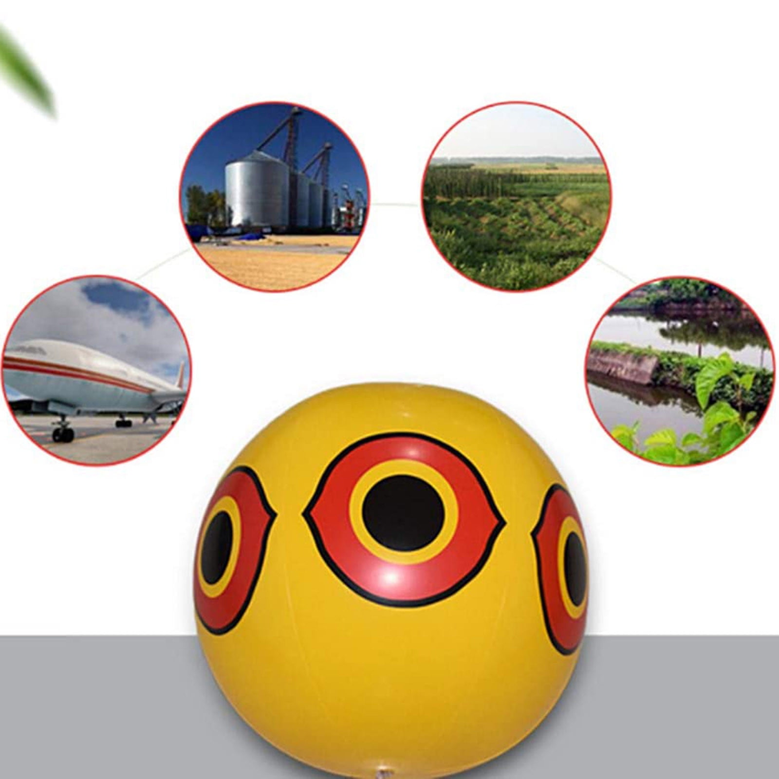 Bird Inflatable Reflective Eyeball Bird With Reflective Eye Patch Gnat ...