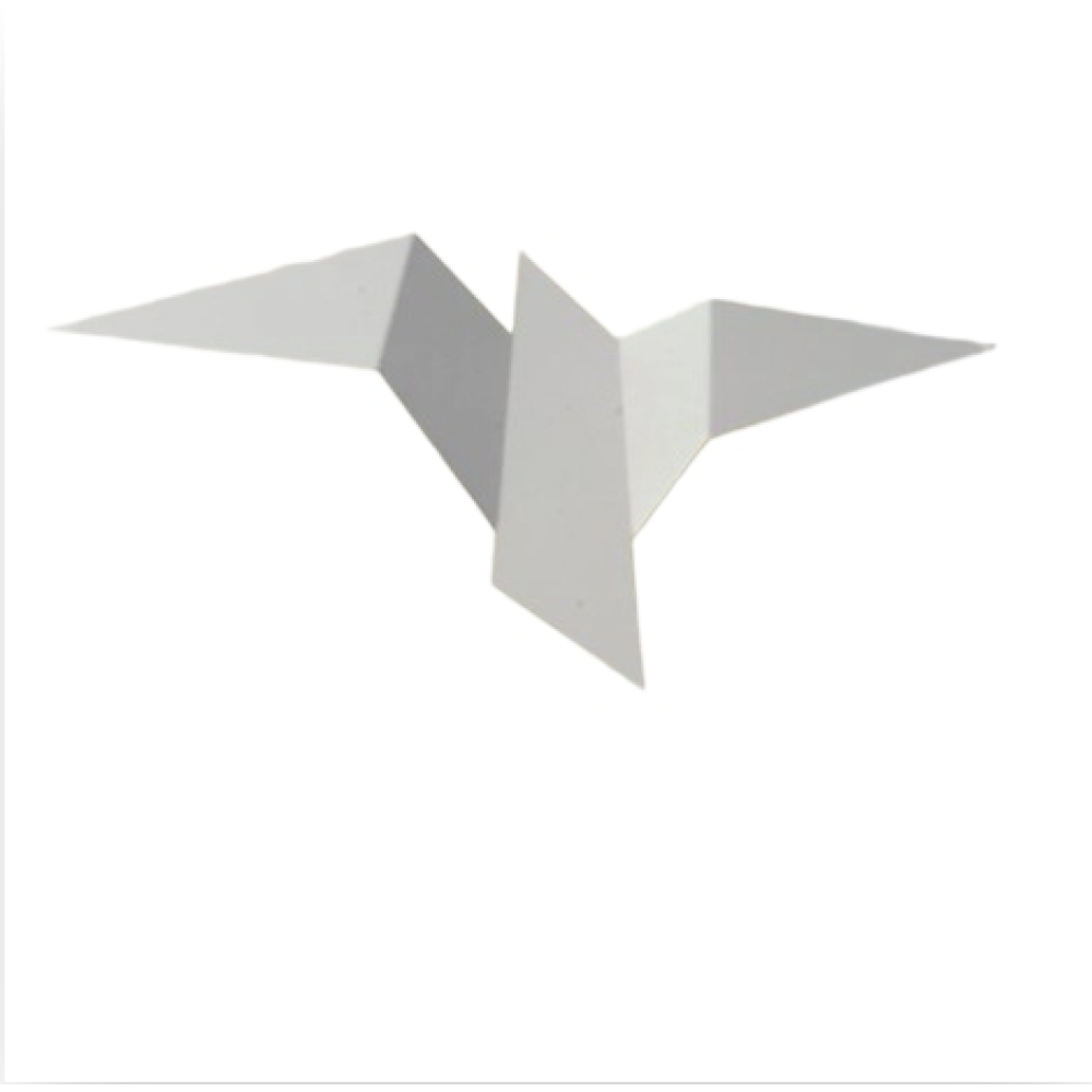 Bird-Inspired Origami Wall Light, Dimmable LED Outdoor Wall Lights With ...
