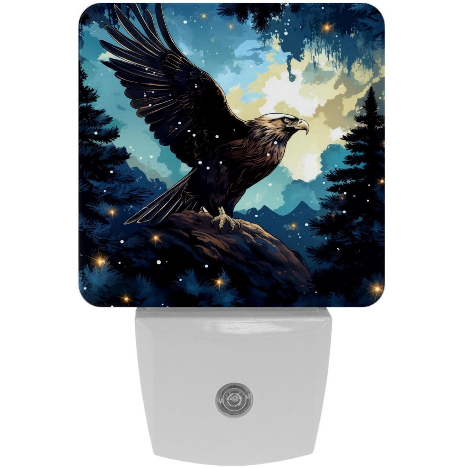Bird LED Square Night Lights - Bedside Lighting Solution for a Soothing ...
