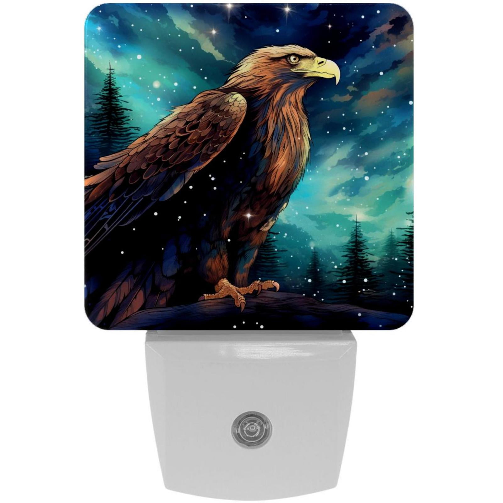 Bird LED Square Night Lights - Modern Design, Energy Efficient Indoor ...
