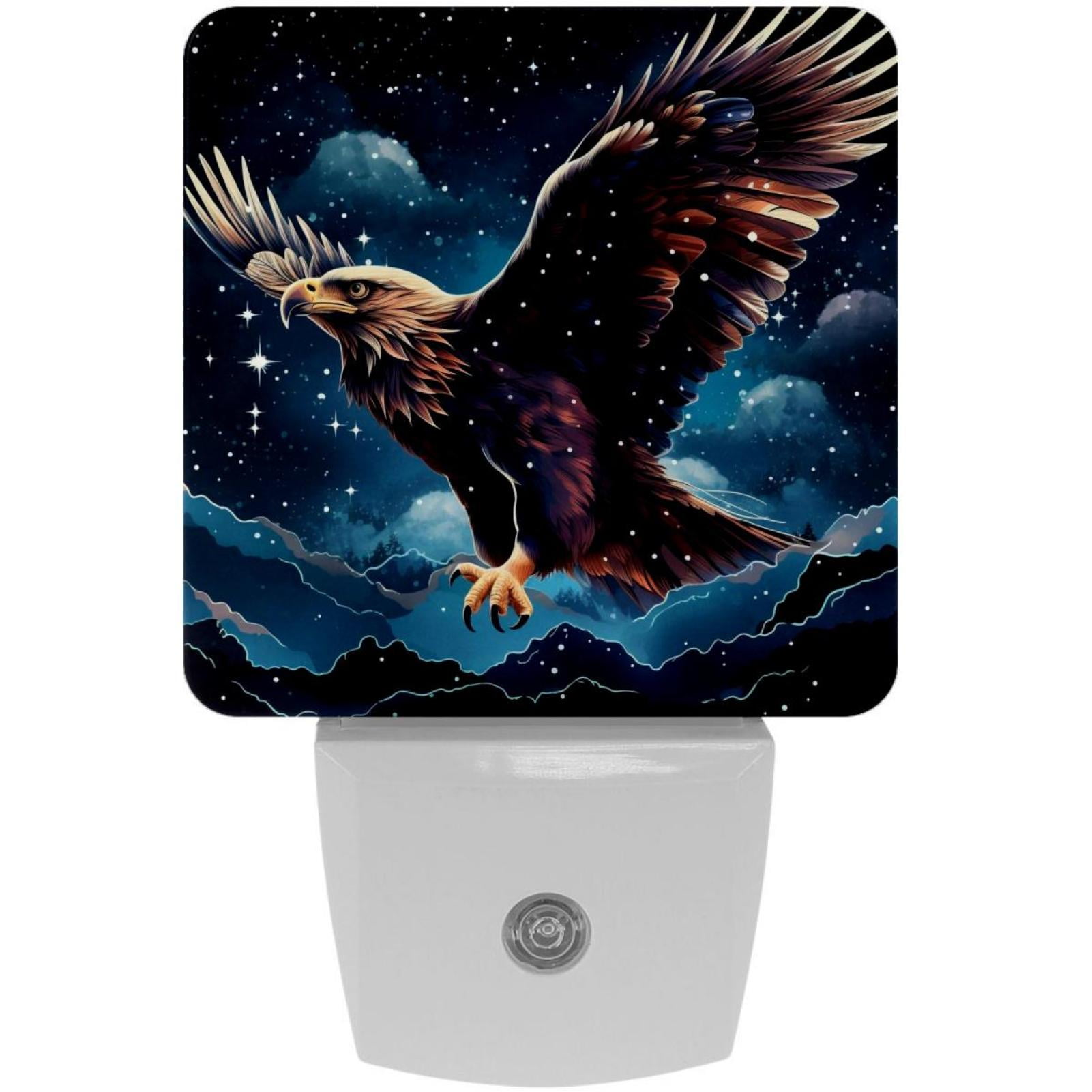 Bird LED Square Night Lights - Modern and Versatile Plug-in Lighting ...
