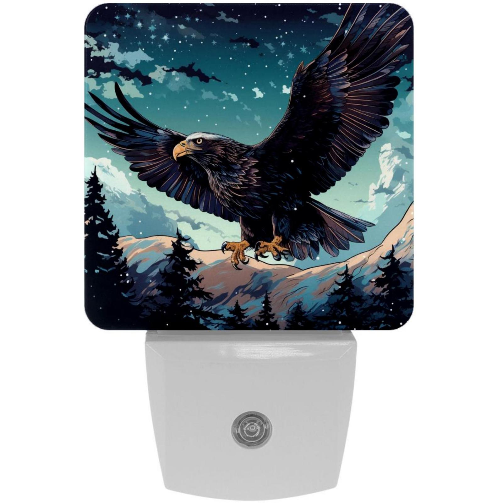 Bird LED Square Night Lights - Portable and Stylish for Bedroom and ...