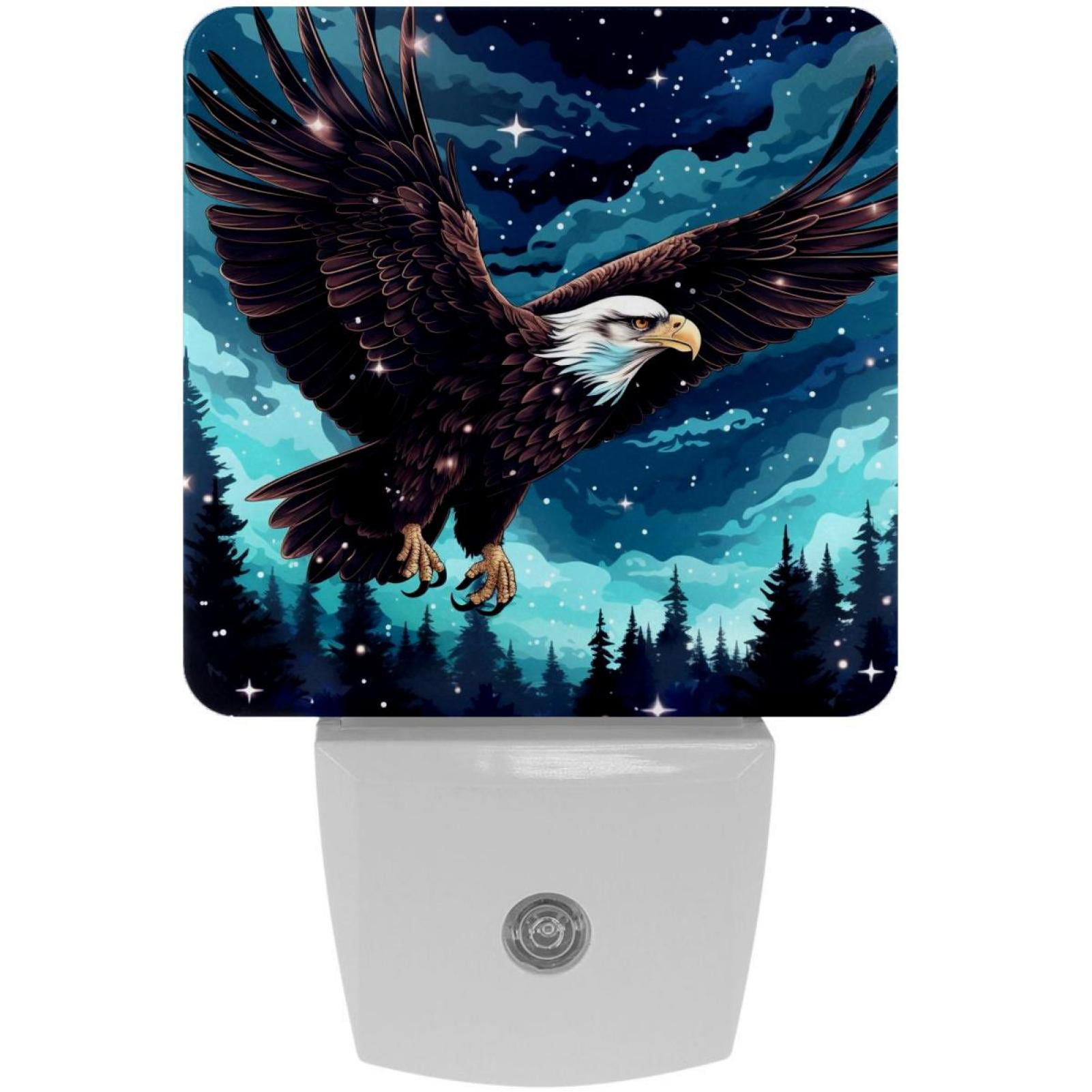 Bird LED Square Night Lights - Portable and Stylish for Bedroom and ...