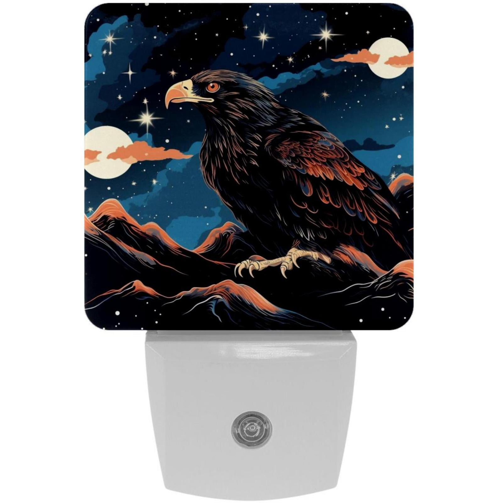Bird LED Square Night Lights - Portable and Stylish for Bedroom and ...
