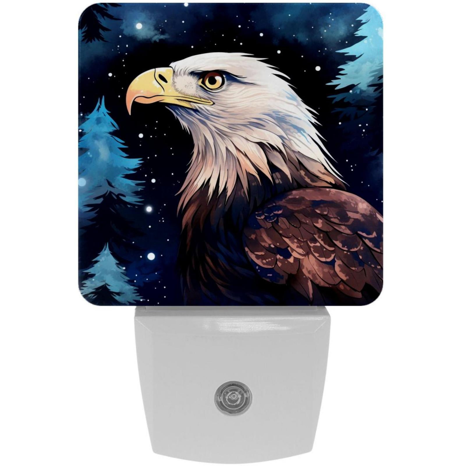 Bird LED Square Night Lights for Bedroom and Living Room, Decorative ...