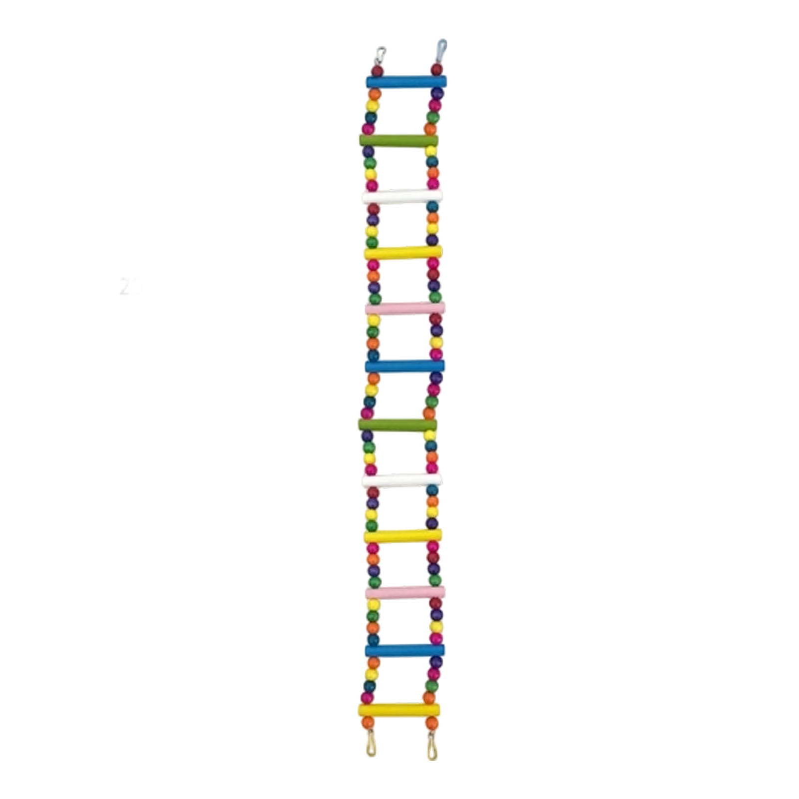 Bird Ladder for Lovebirds Parrots Wooden Beads Climbing Activity Play ...