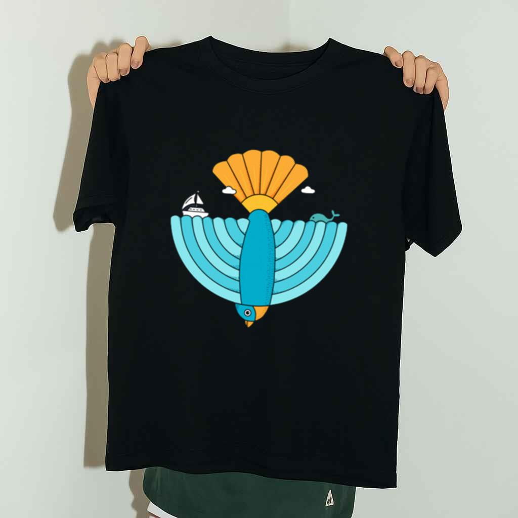 Bird Landscape Nature Scenery Wildlife Outdoor Fun Unisex T-Shirt up to ...