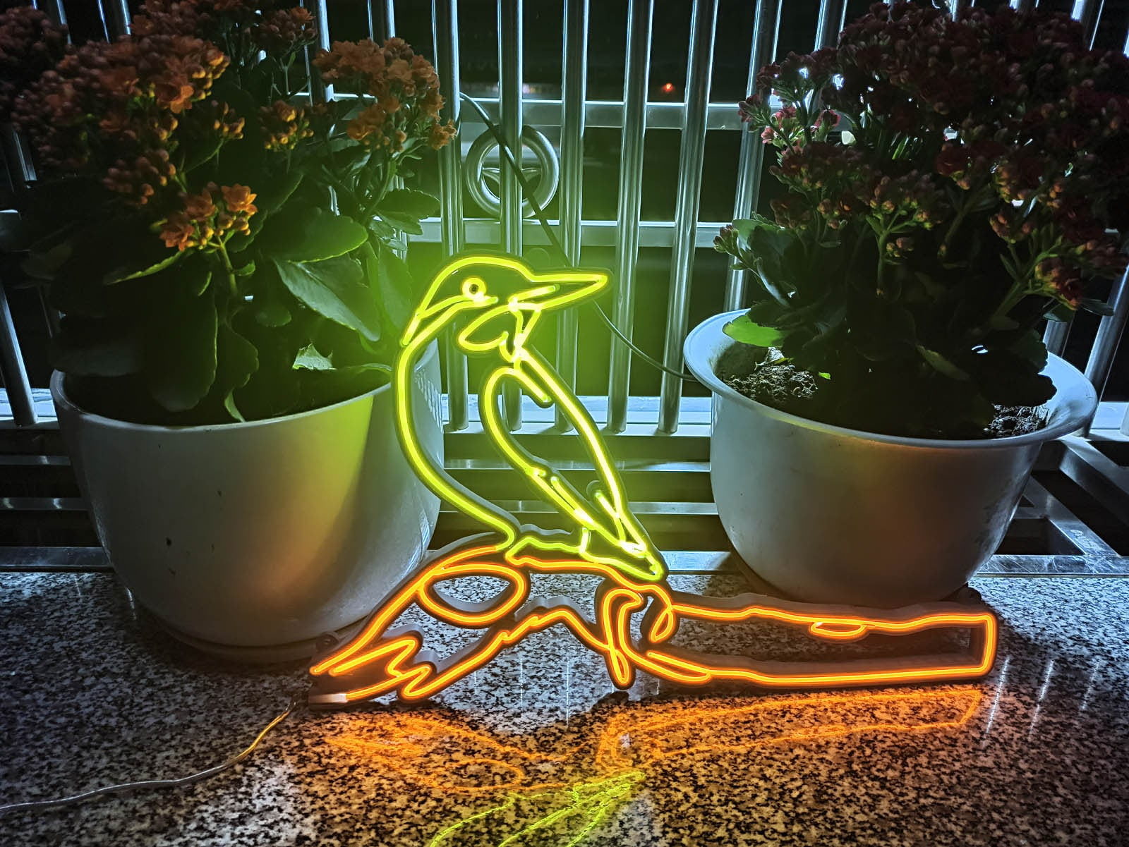 Bird Led Neon Sign, Bird Decorations, Bird Wall Art, Bird Art Ornaments ...