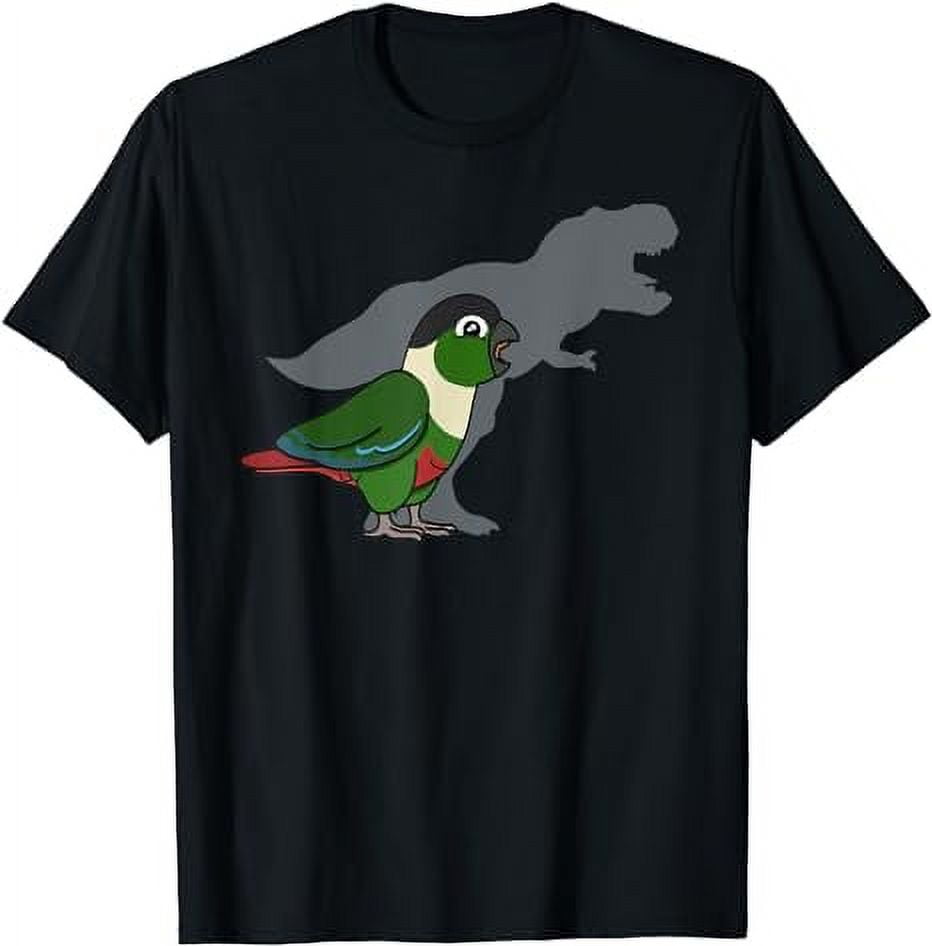 Bird Love Screaming Parrot Birb Memes Funny T-Rex Conure T-Shirt ...