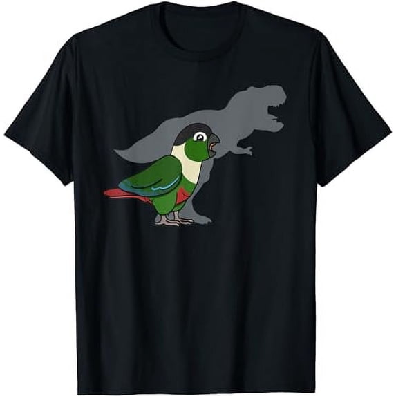 Bird Love Screaming Parrot Birb Memes Funny T-Rex Conure T-Shirt ...