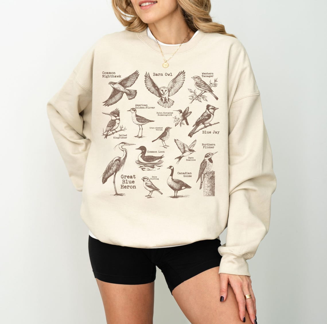 Bird Lover Sweatshirt, Birding Apparel, for Birdwatchers, Bird Watching ...