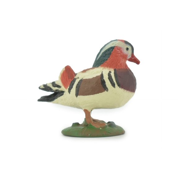 Bird, Mandarin Duck, Museum Quality, Hand Painted, Rubber, Realistic ...