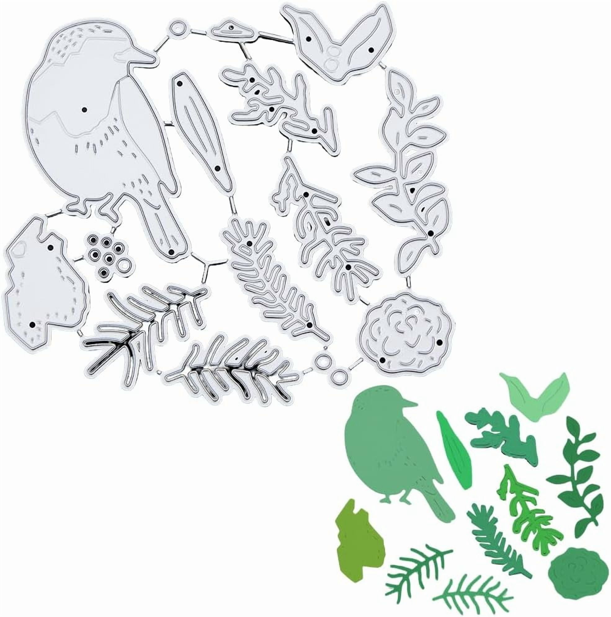 Bird Metal Cutting Die Card Stencil Cut Carbon Steel Thrush Animal ...