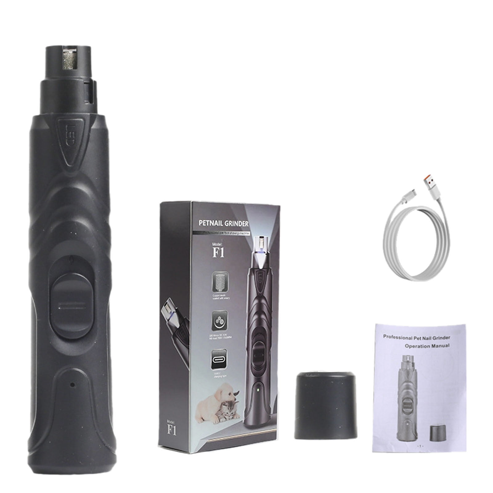 Bird Nail Grinder Bird Grinding Stone Rechargeable Bird Nail Grinder ...