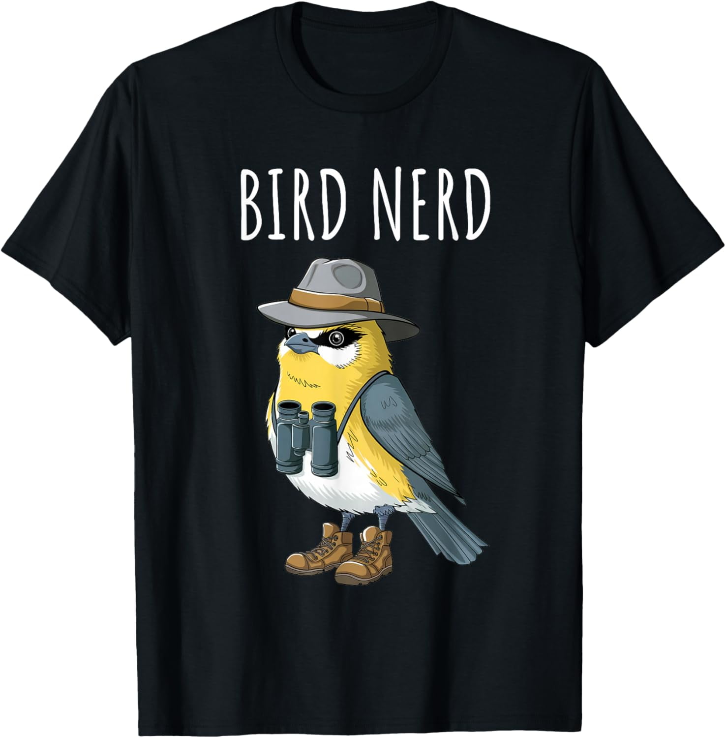 Bird Nerd Funny Bird Watching Birding Bird Lover Watcher Mens T-Shirt ...