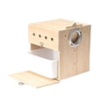 Bird Nest Cage Nest Box for Bird Cage Craft Nest Cage Hideouts Large ...