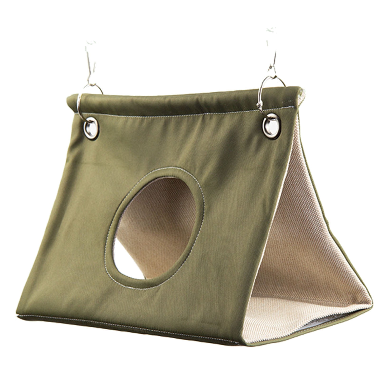 Bird Nest Hammock for Cage - Warm Fuzzy Snuggle Hut Sleeping Bed for ...