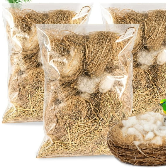 Bird Nesting Material - Bird Nests Bedding Hummingbird Nesting Material Mixing Canary Nesting ...