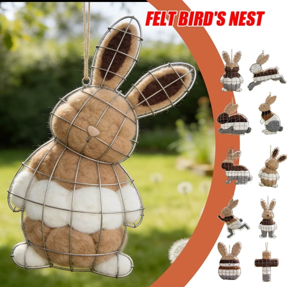 Bird Nesting Materials - Handmade Fiber Bird Nesting Easter Decor ...