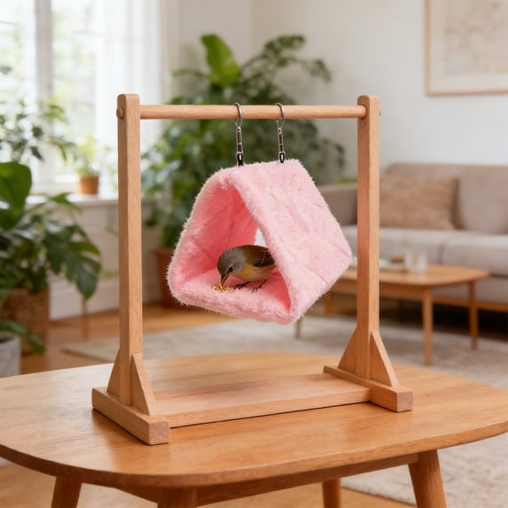 Bird Nests For Cage, Comfortable Sturdy Bird House With Plush Interior ...