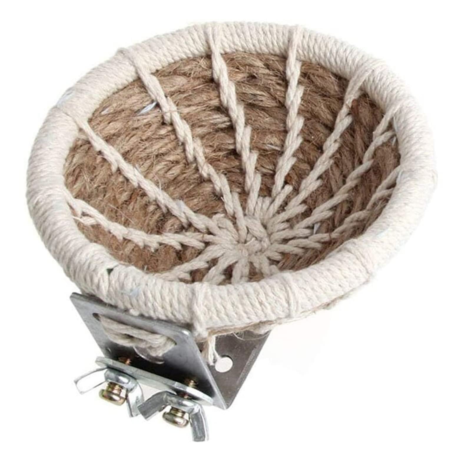 Bird Nests Hand Woven Hemp Rope Bird Nest Bed Cage Bed for Dove Parrot ...