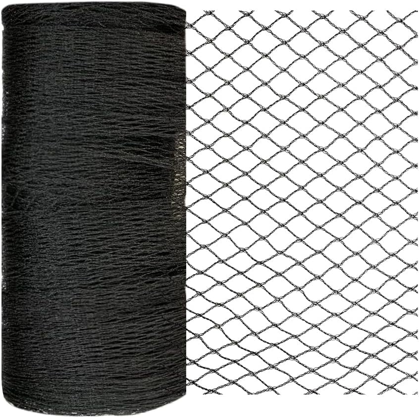 Bird Netting 25x50 Ft, 1 in Mesh Heavy Duty Garden Netting Pest Barrier ...