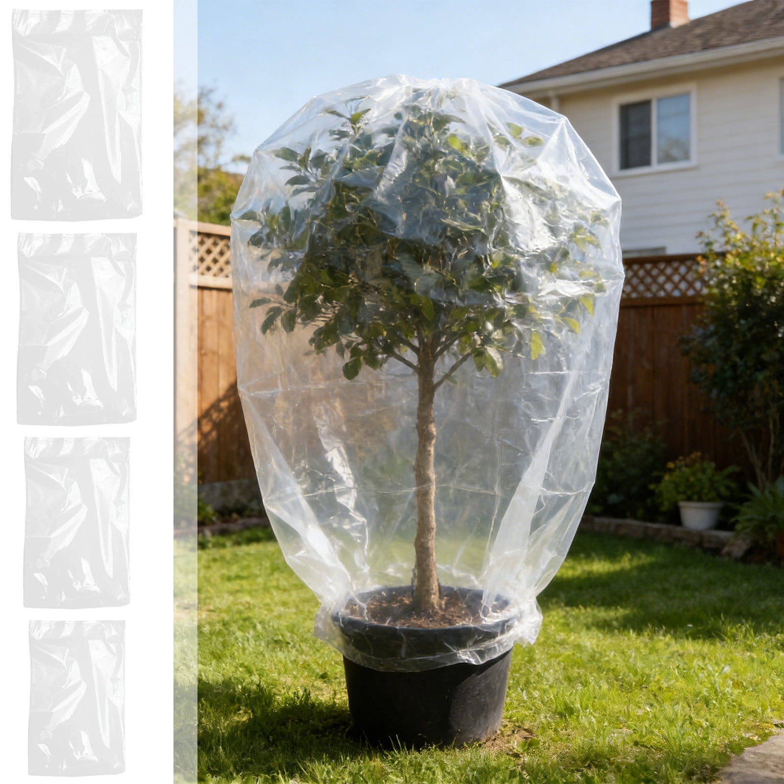 Bird Netting for Fruit Trees,Transparent Tree Frosts Cover Plants ...