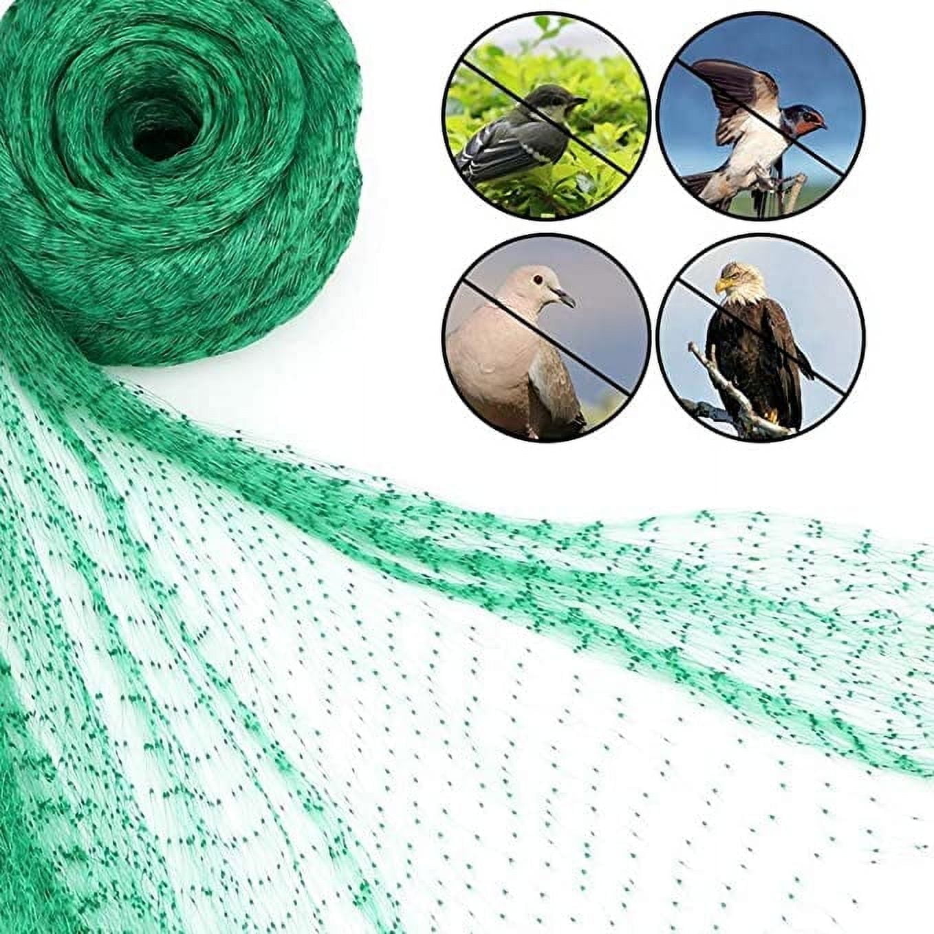 Bird Netting for Garden,13x32Ft Garden Netting,Plastic Trellis Netting ...