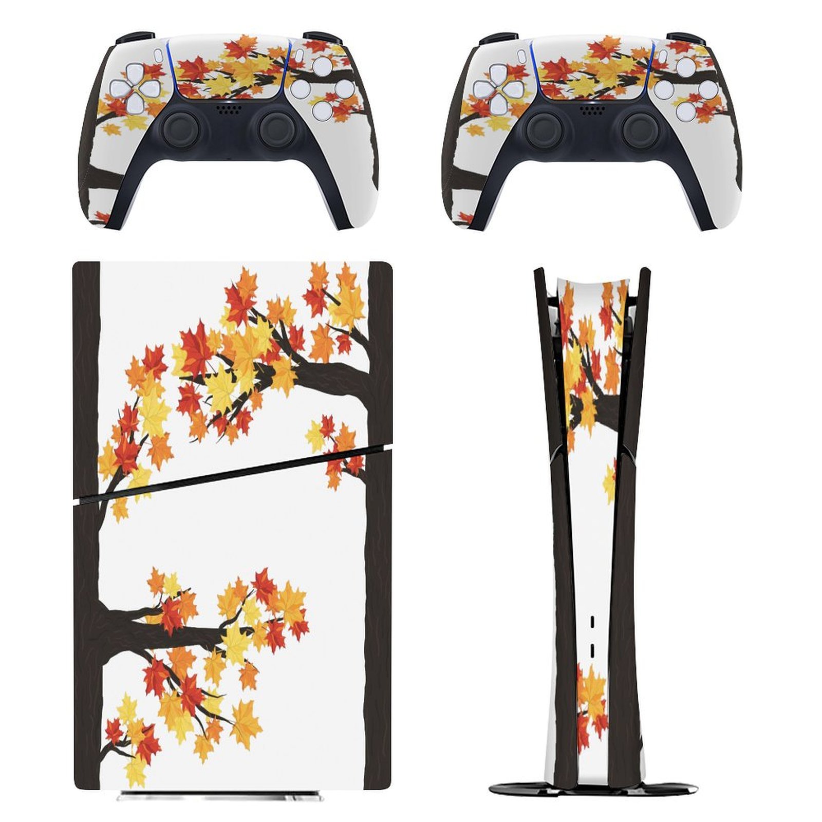 Bird On A Tree With Autumn Leaves PS5/PS5 Pro/PS5 Slim Digital Disc ...