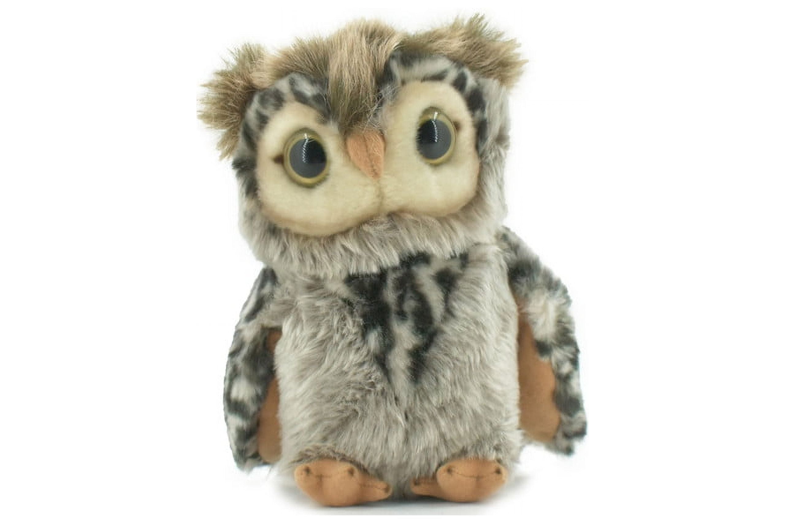 Bird, Owl, Short Eared, Stuffed Animal, Plush, Educational, Realistic ...