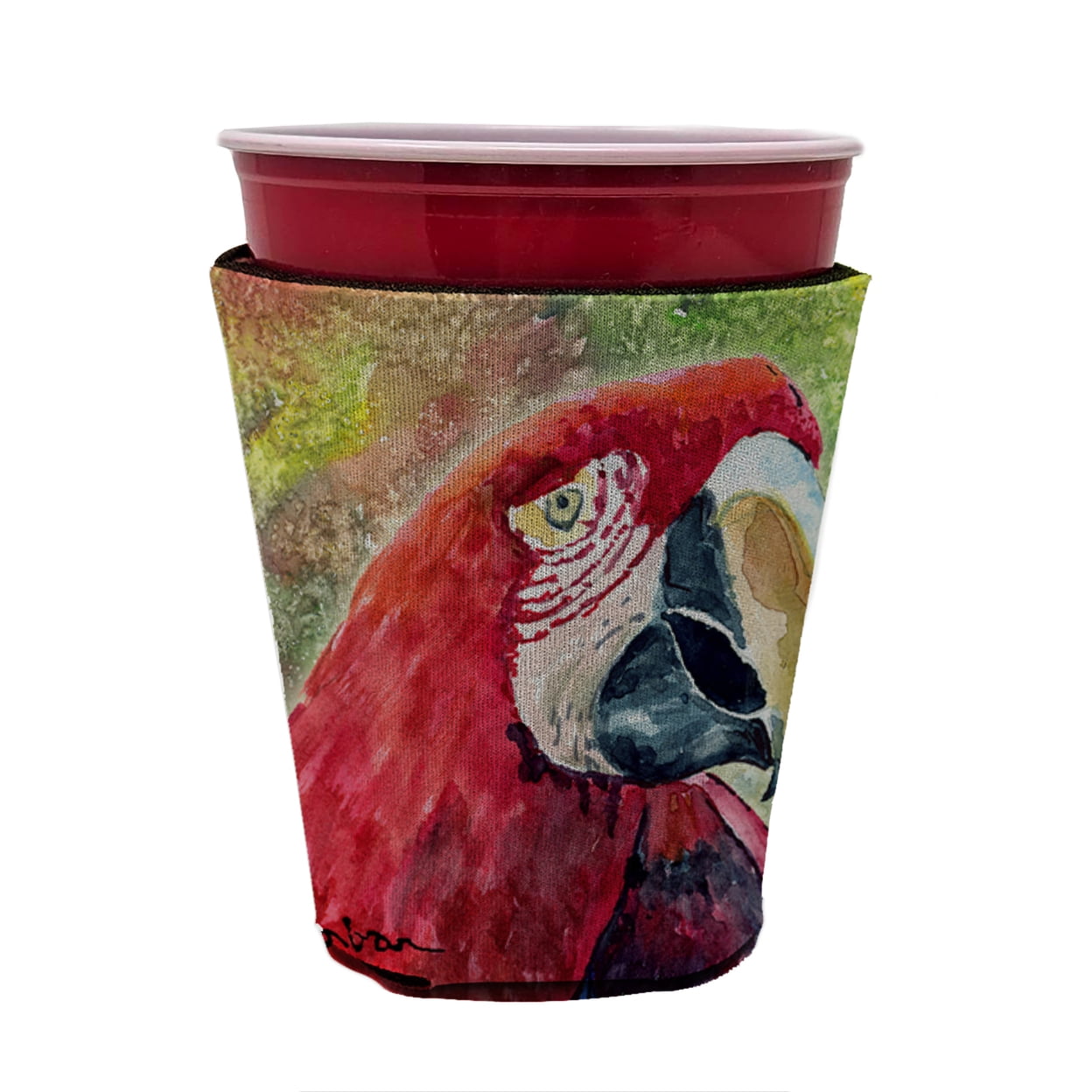 Bird - Parrot Red Cup Hugger - Walmart.com