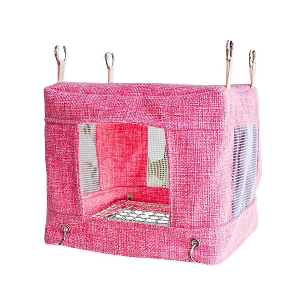 Bird Perch Nest Tent Stand for Parrots Conure Budgies Swing Breathable ...