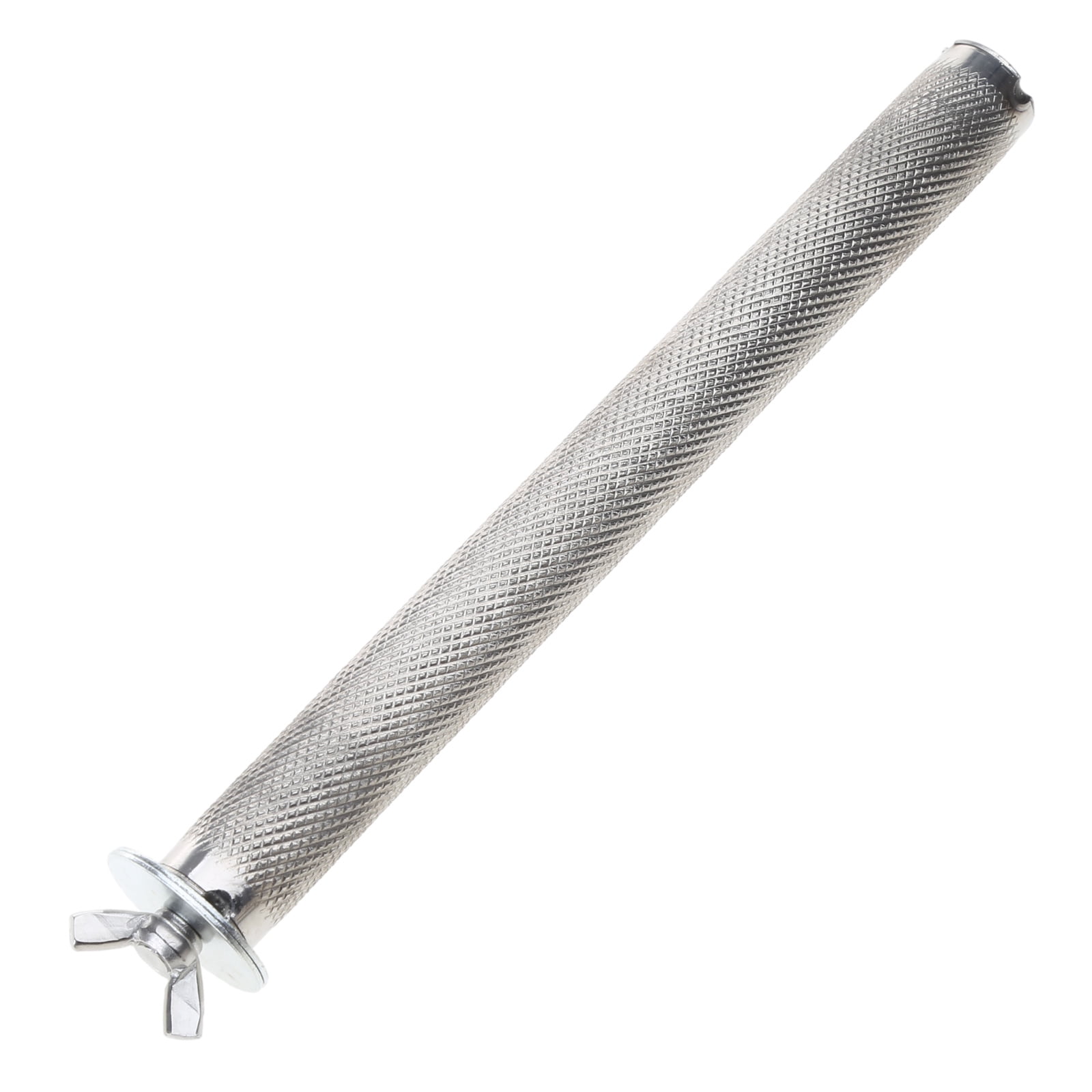 Bird Perch Parrot Stainless Steel Stand with Rhombic Pattern Anti-Slip ...