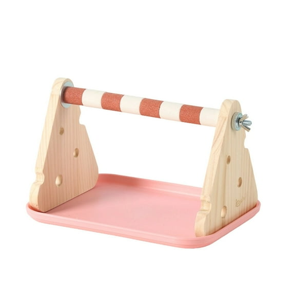 Bird Perch Training Stand With NonSlip Base Texture Surfaces For ...