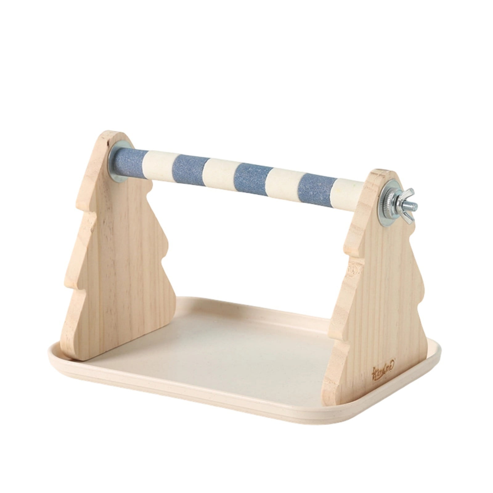 Bird Perch Training Stand With NonSlip Base Texture Surfaces For ...