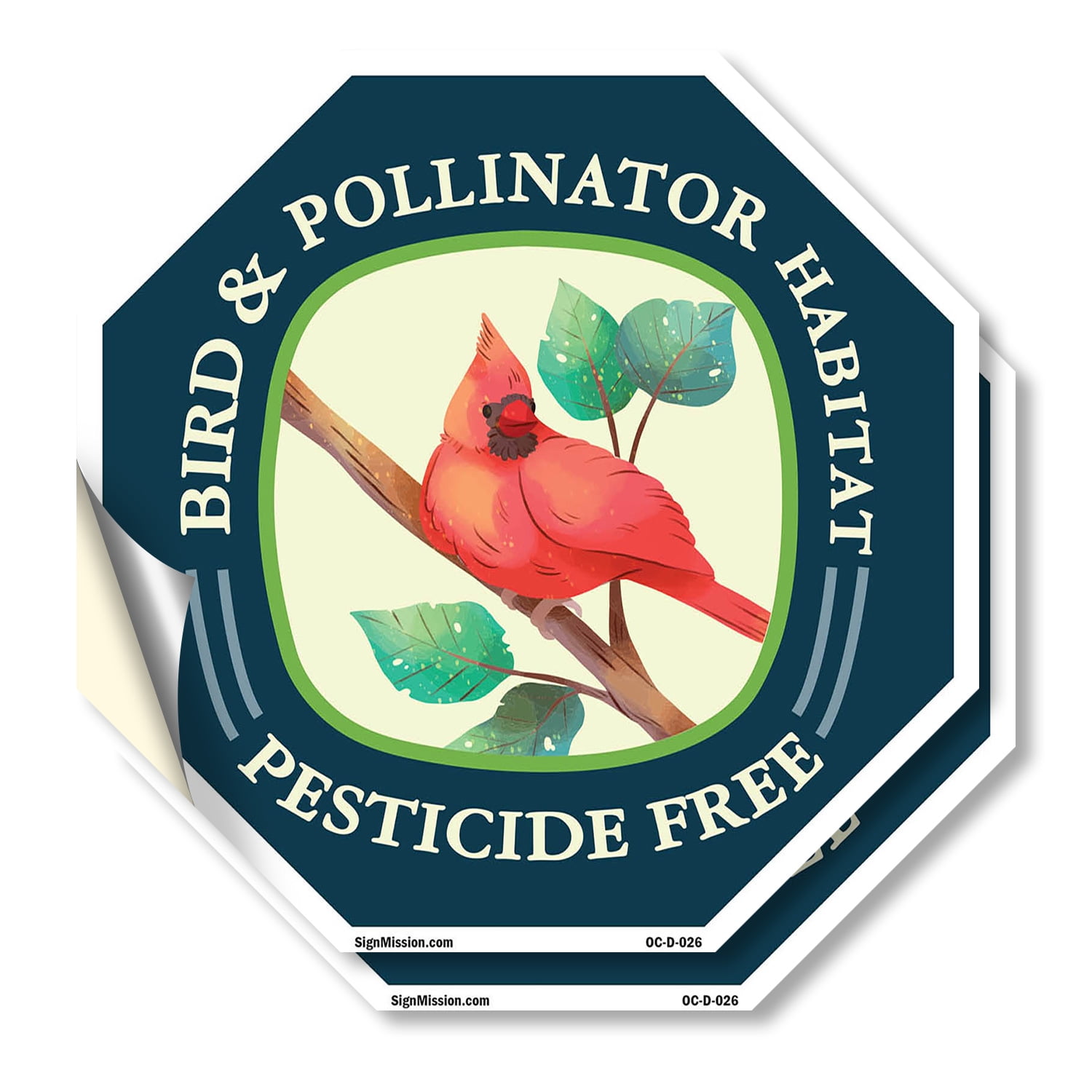 Bird & Pollinator Habitat Pesticide Free (2 Pack) 18 inch X 18 inch ...