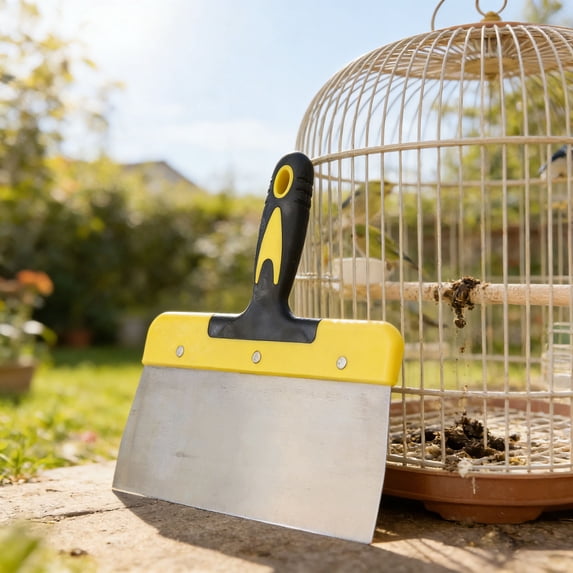Bird Poop Remover Stainless Steel Bird Droppings Cleaning Scra, Fecal ...