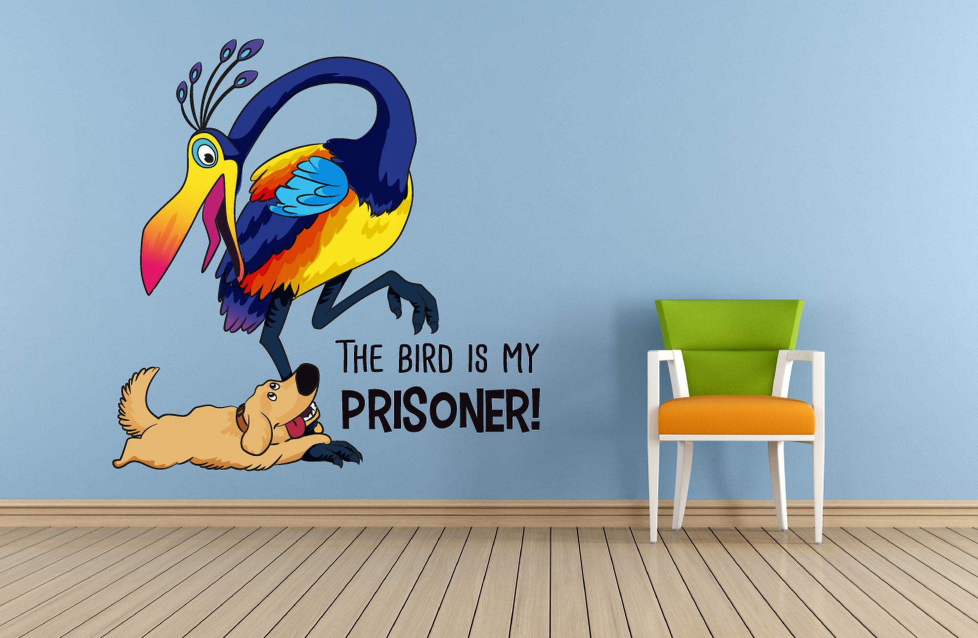Bird Prisoner Up Movie Cartoon Quotes Decors Wall Sticker Art Design ...