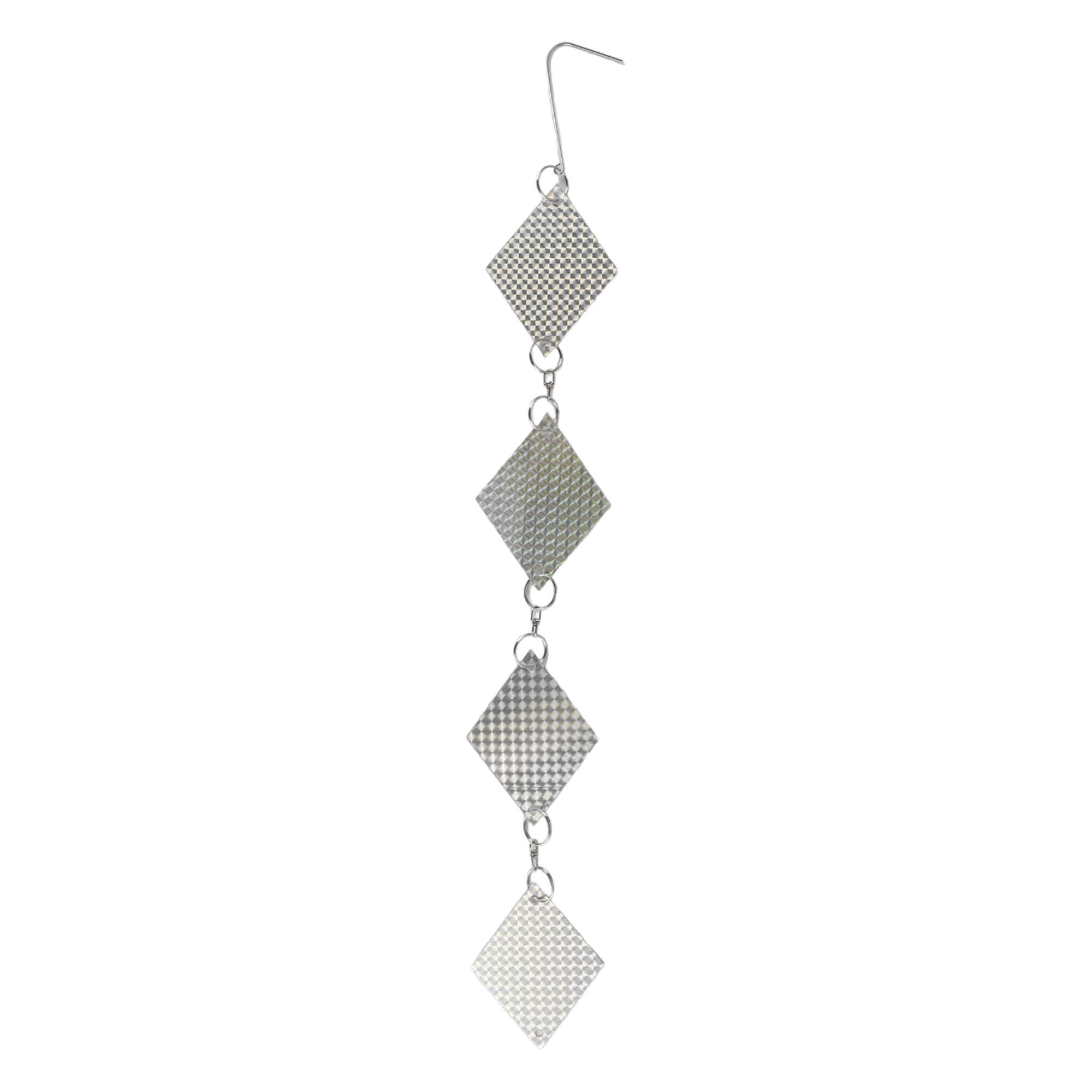 Bird Repellent Disc Set Reflective Laser 24 Pcs Diamond Shape for ...