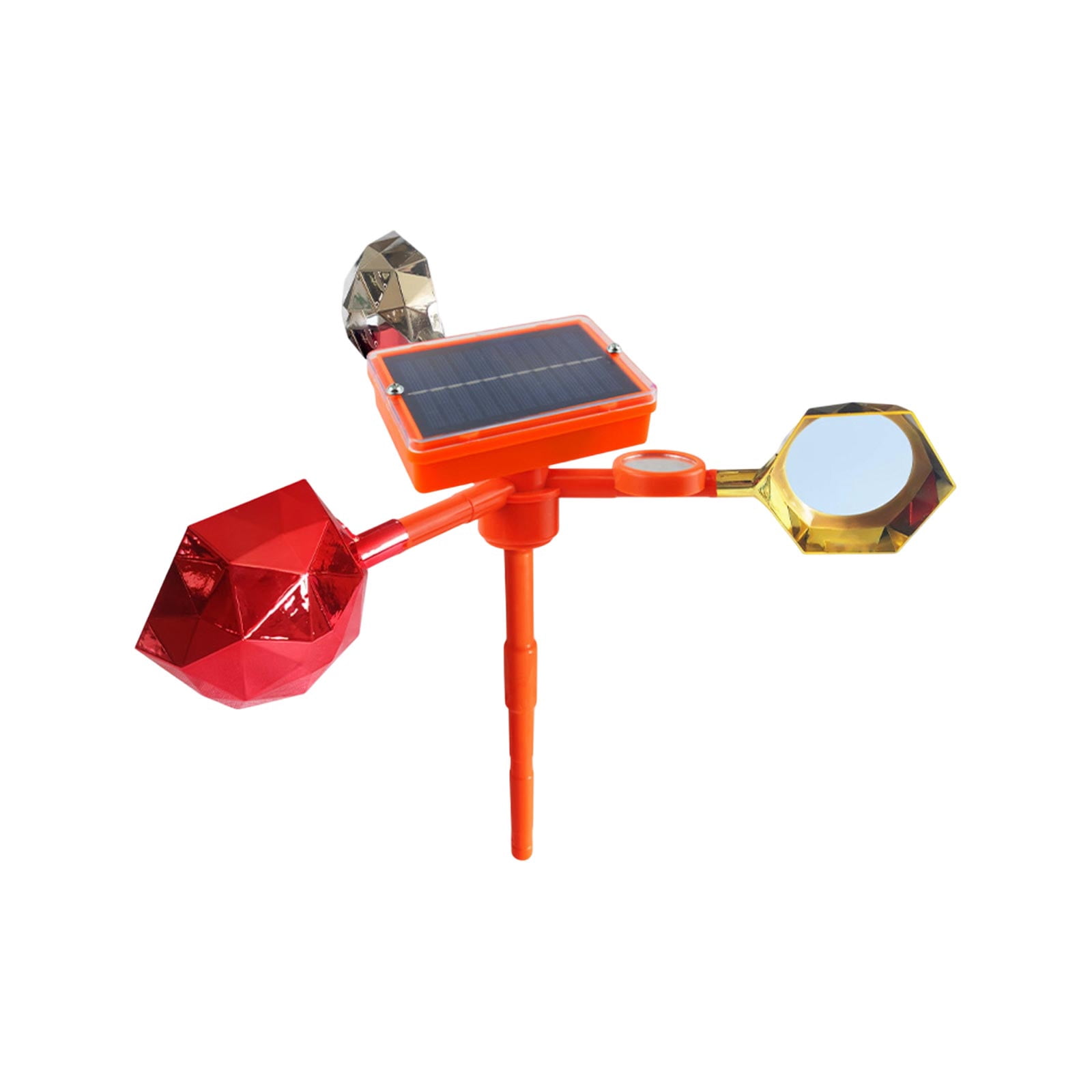 Bird Repellent, Fixed Volume Voice Activated Colorful Prismatic ...