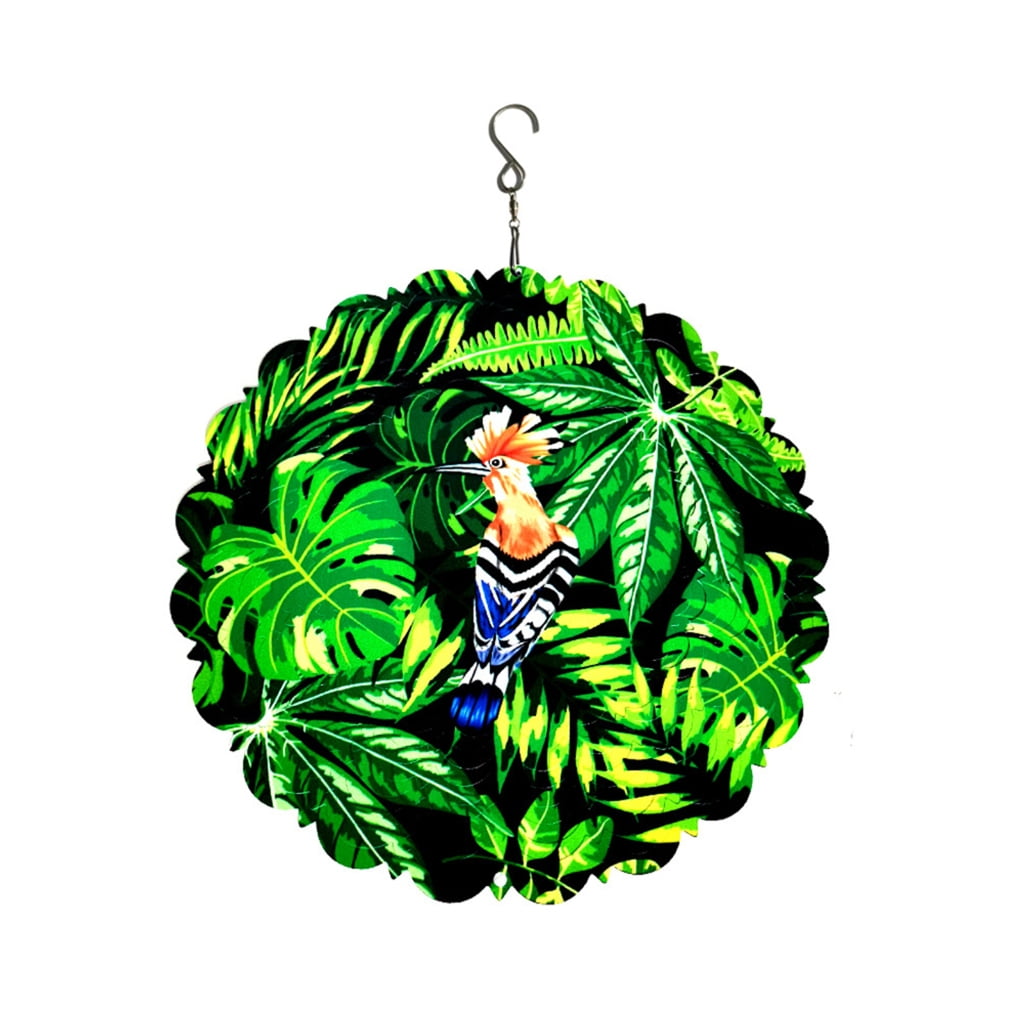 Bird Repellent Garden Hanging Parrot Leaves Decorative Birds Deterrent ...