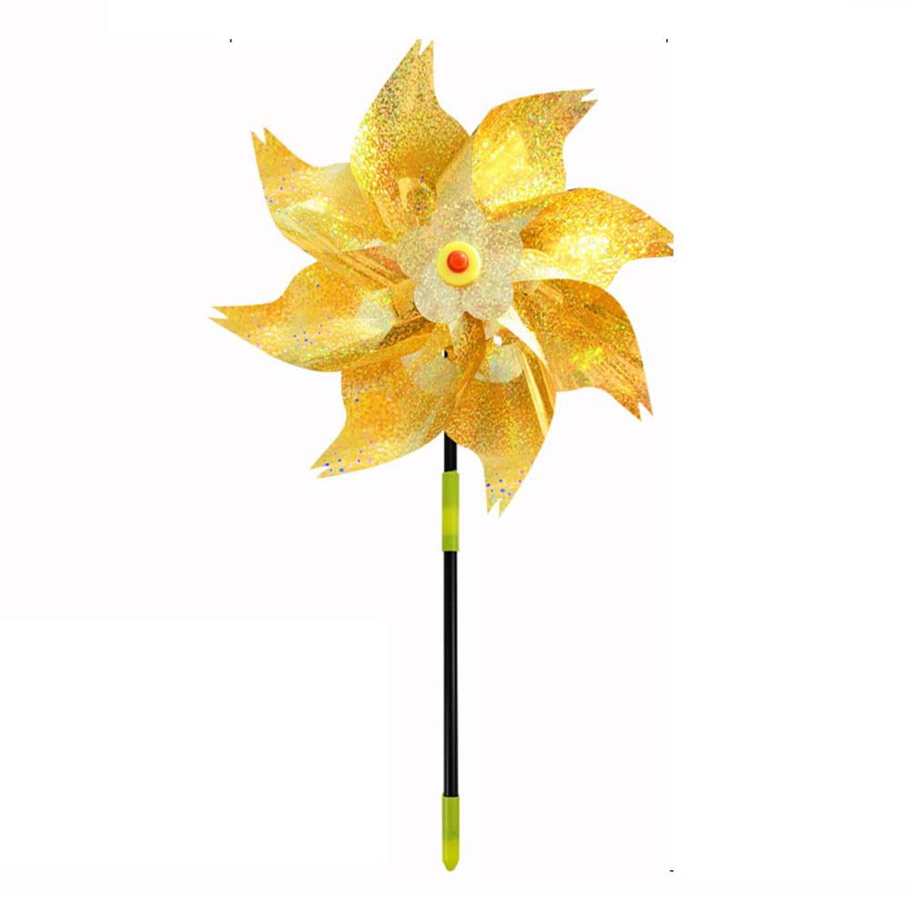 Bird Repeller Pinwheels Reflective Sparkly Scarecrow Garden Birds Decor ...