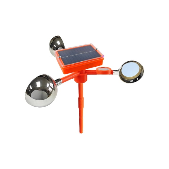 Bird Repeller Solar Powered Voice Activated Fixed Volume Mirror Wind ...