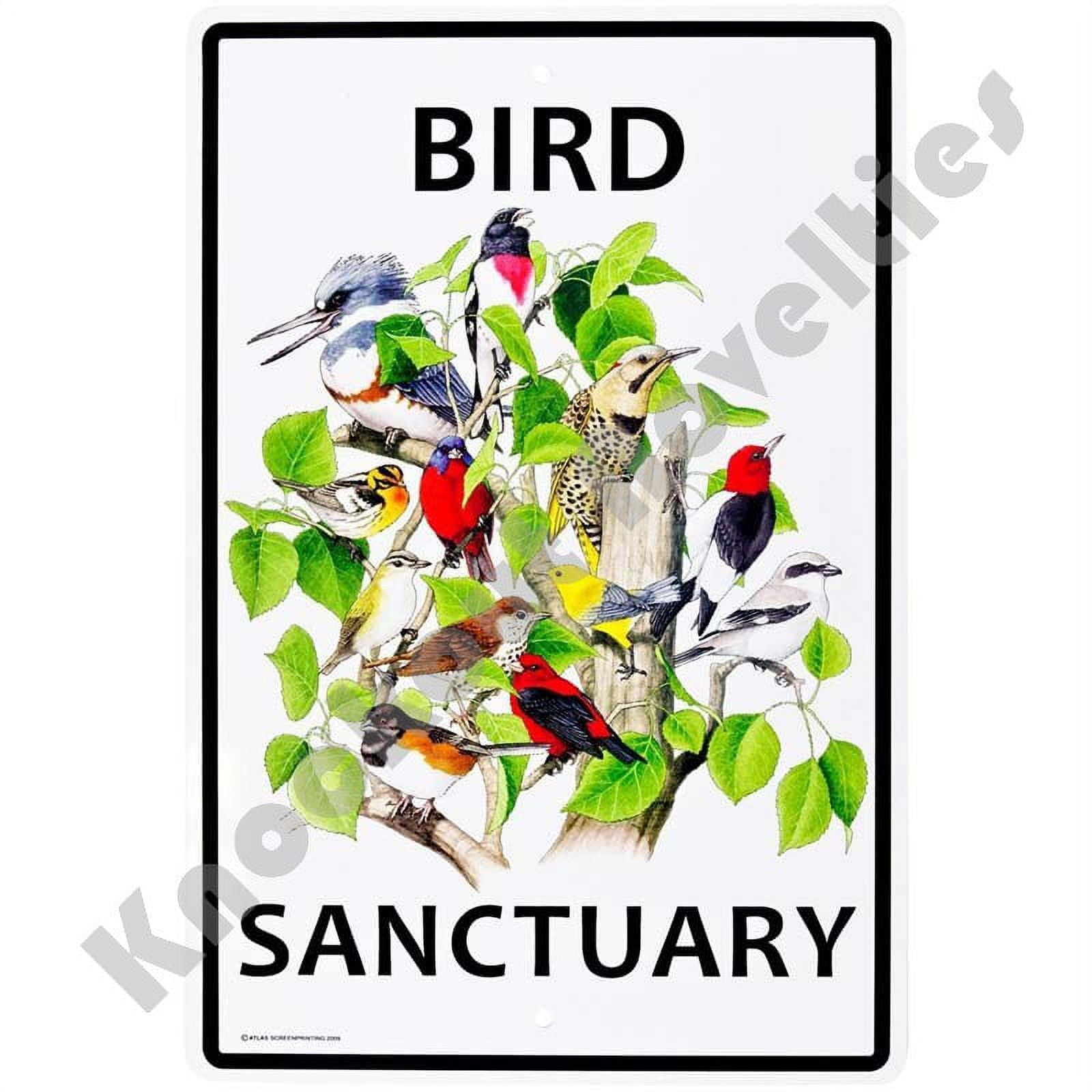 Bird Sanctuary - Sign - Walmart.com
