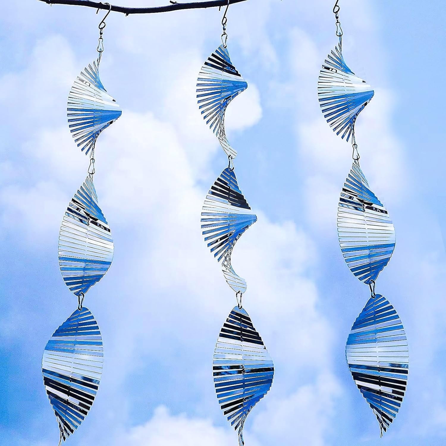 Bird Scare Devices Highly Reflective 3D Bird Reflectors, Shiny Bird ...