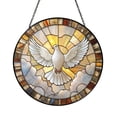 Bird Silhouette Window Hanging – Stained Glass Inspired Art - Walmart.com