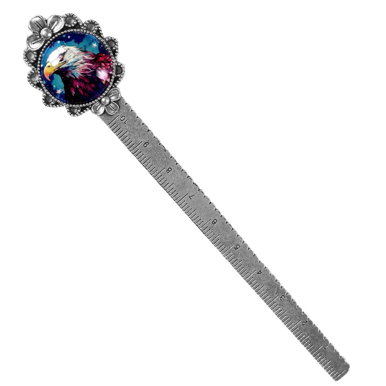 Bird Silver Lace-Edged Bookmark: Reading Accessory for Book Lovers ...